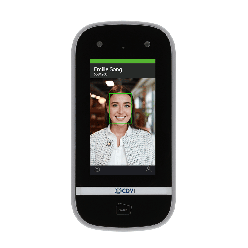 IFACEPOE | PoE Face Recognition Access Control Camera | CDVI